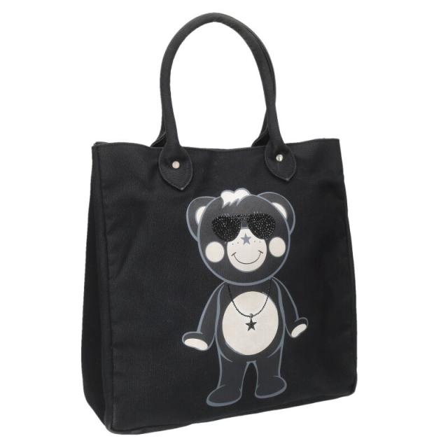 タンタ   Chappy Tote チャッピースタースワロフスキートートバッグ 中古 BS99