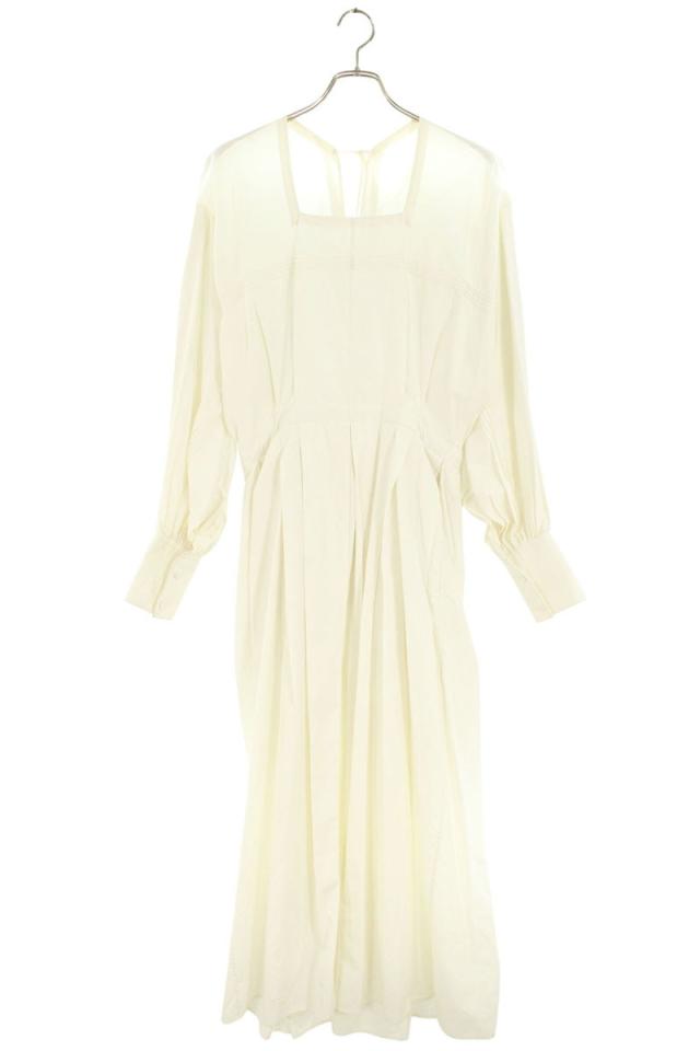 ジュンミカミ  スクエアネックバックスリットリボンワンピース 中古 BS99