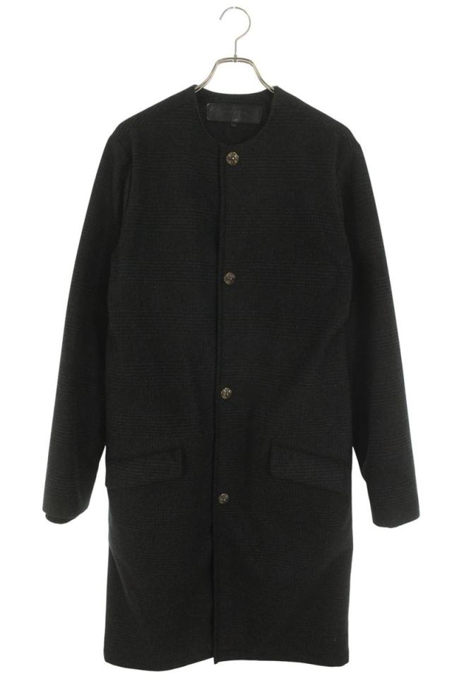 クロムハーツ サイズ:L クロスボールノーカラーコート 中古 SJ02