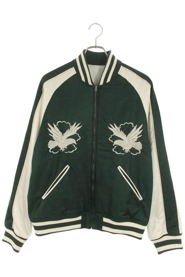 ウル サイズ:3  23SCR01A イーグル刺繍パデッドスカジャンブルゾン 中古 BS99