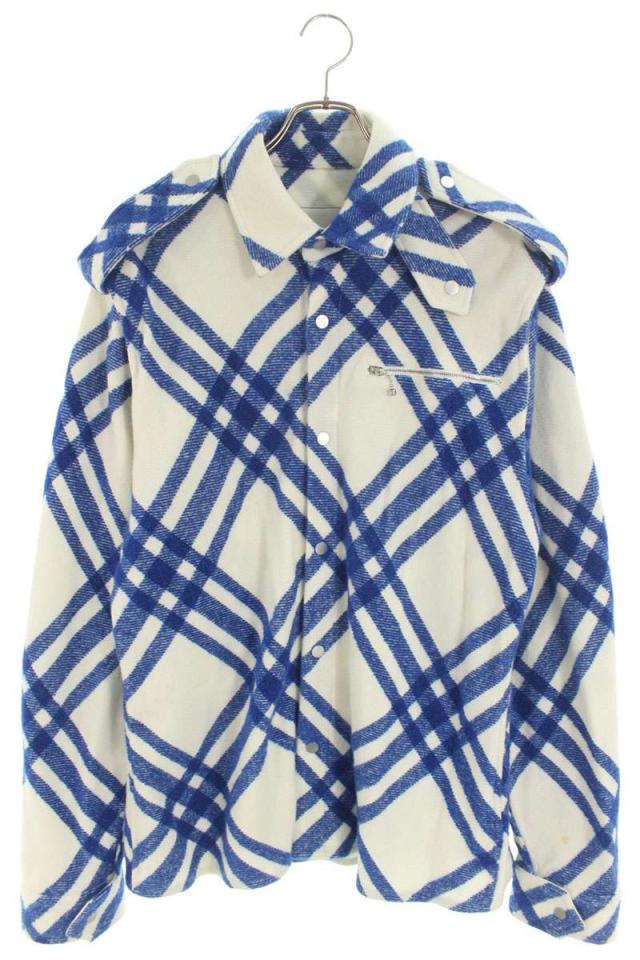 バーバリー サイズ:S  8078865 チェックウールジャケット 中古 BS99