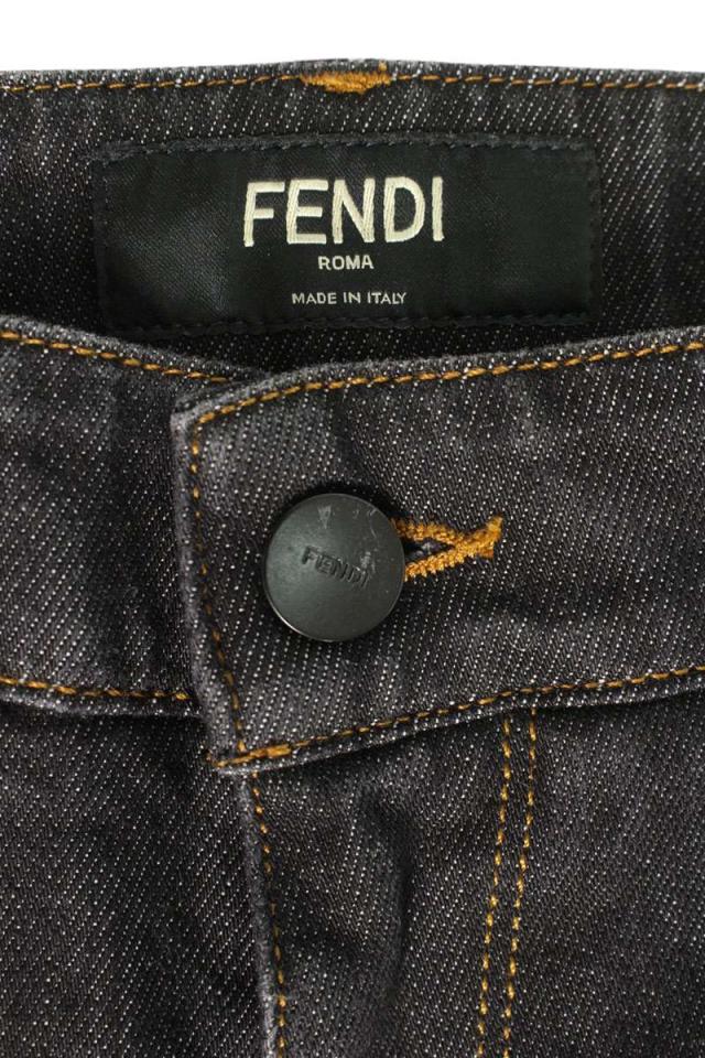 フェンディ サイズ:32/34  FLP244 A9LG スリムフィット5ポケットデニムパンツ 中古 BS99