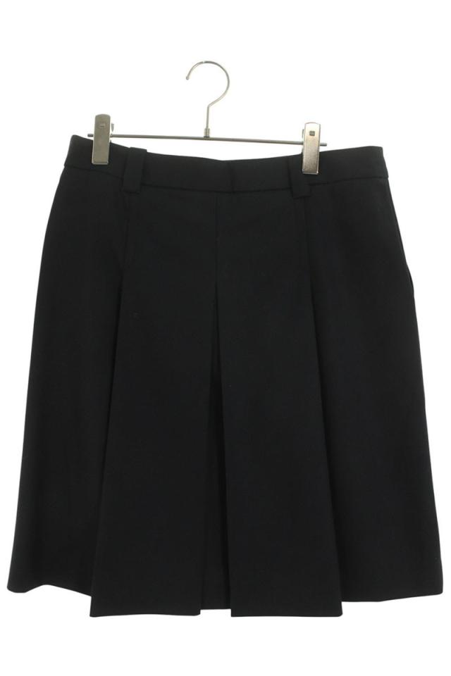 ミュウミュウ サイズ:38  DNA05I S0000 コードラッププリーツスカート 中古 BS99