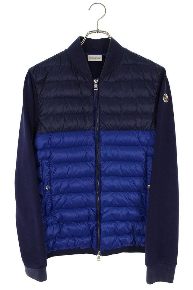 モンクレール サイズ:S  MAGLIA CARDIGAN ダウン切替ブルゾン 中古 BS99