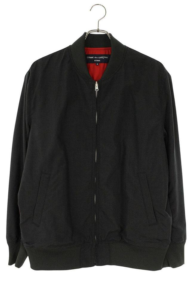 コムデギャルソンオム サイズ:M  20SS  HE-J005 AD2019ストライプリバーシブルブルゾン 中古 BS99