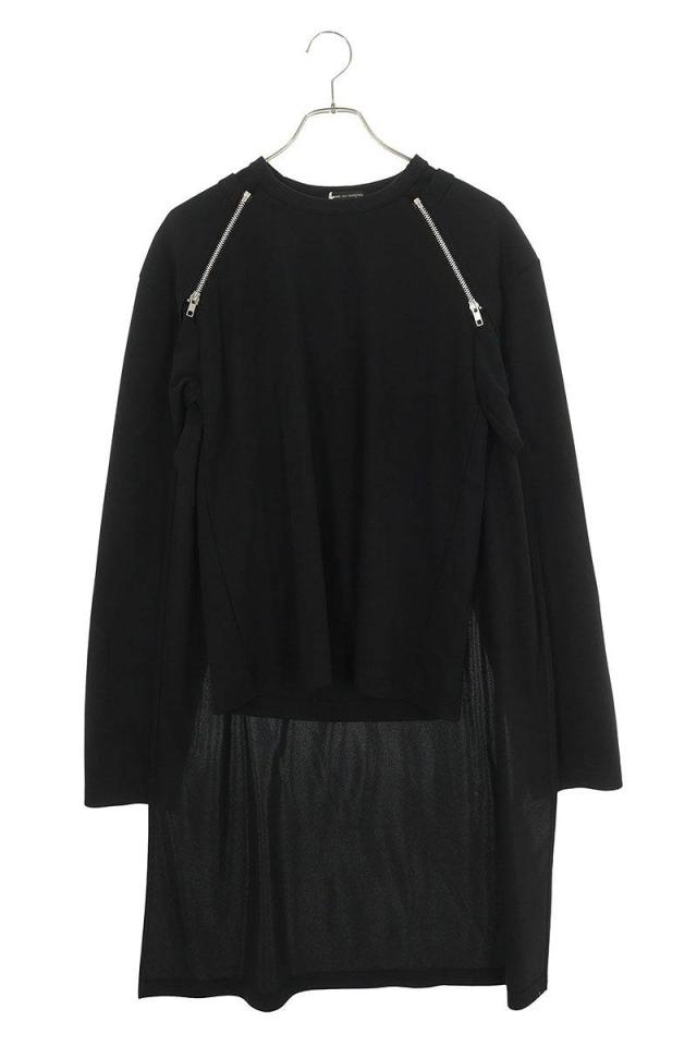 コムデギャルソンオムプリュス サイズ:S  25SS  PO-T022 AD2024デタッチャブルレイヤード長袖カットソー 中古 BS99