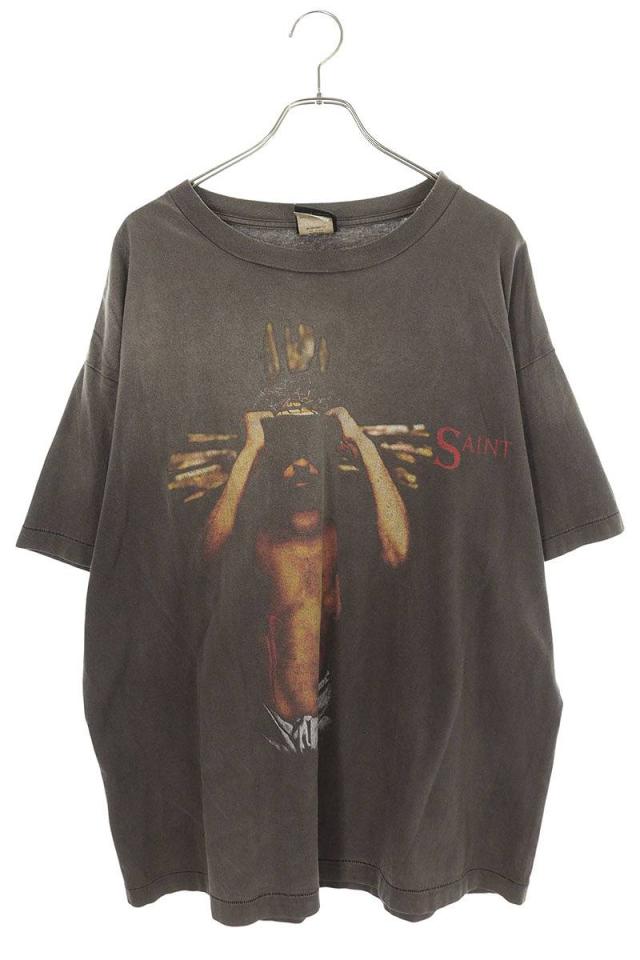 セントマイケル サイズ:XXL  SM-S23-0000-009 WE LIVE HELLTシャツ 中古 BS99