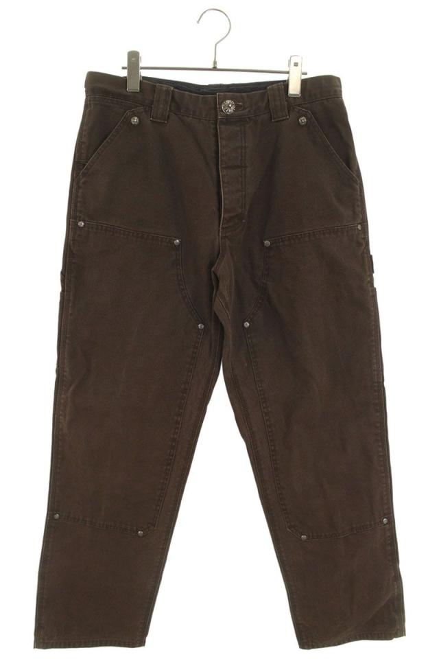 クロムハーツ サイズ:32インチ  CARPENTER CNVS BR カーペンターロングパンツ 中古 SS07