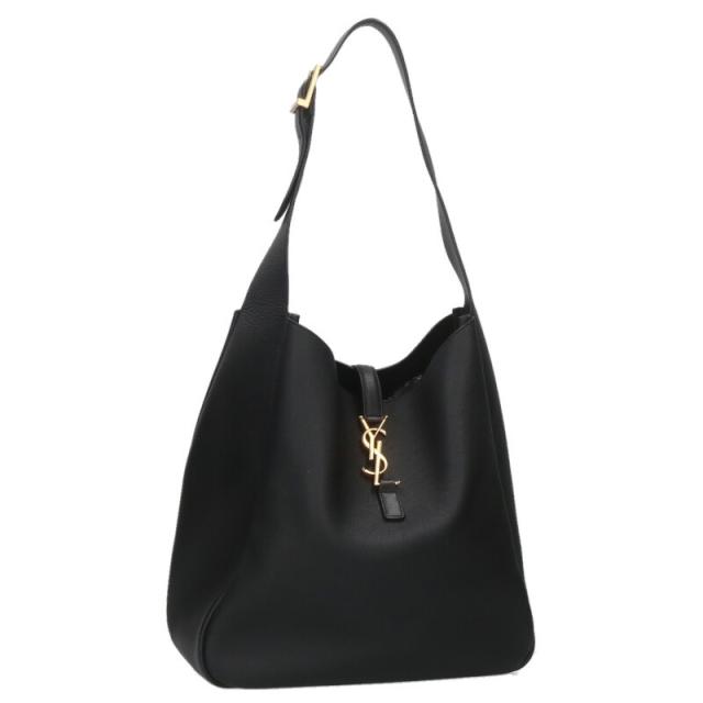 サンローランパリ サイズ:ラージ  353837 LE 5 A 7 ソフト ラージ ル・サンカセットレザーショルダーバッグ 中古 SB01