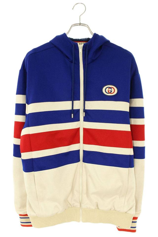 グッチ サイズ:XS  683516 XJD3R タイガージップアップジャージブルゾン 中古 OM10