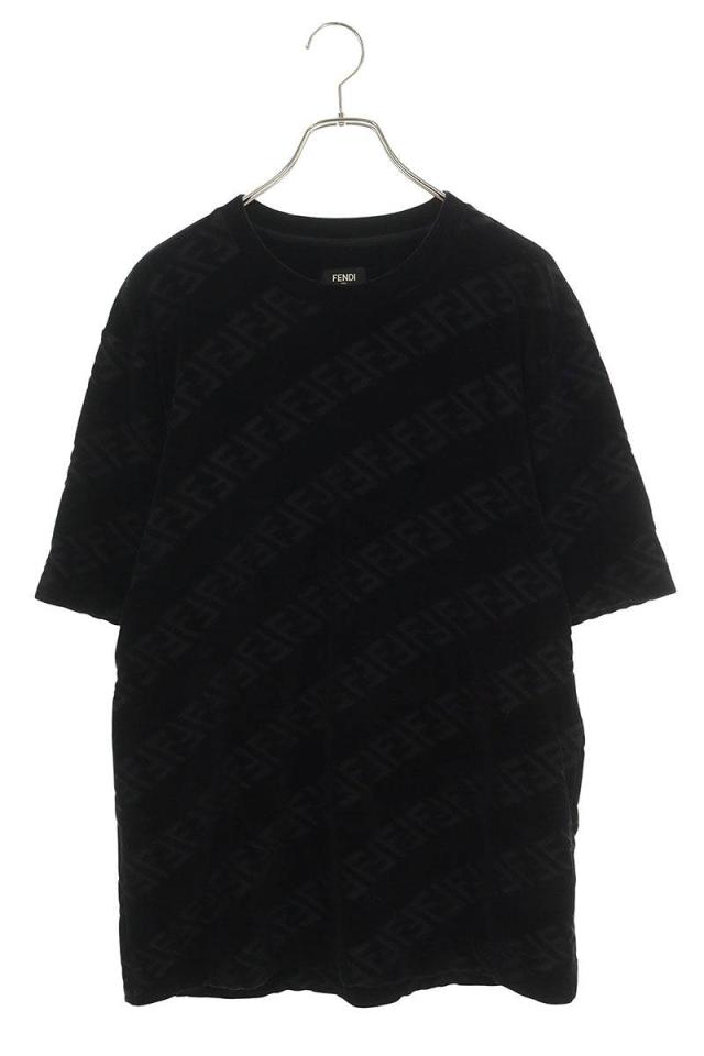 フェンディ サイズ:M  FY0936 AHCA ズッカ柄ベロアTシャツ 中古 BS99