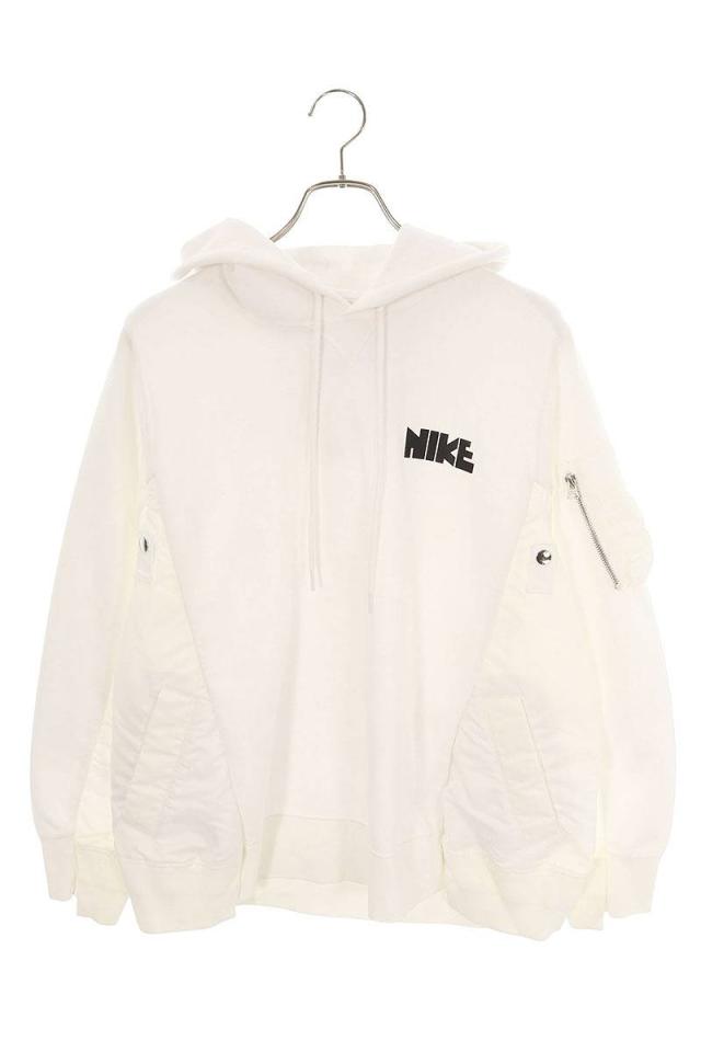 ナイキ  サカイ サイズ:L  20AW  CW2419-100 NRG HOODY 再構築プルオーバーパーカー 中古 BS99