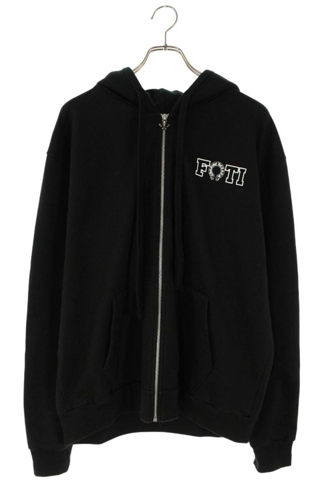 クロムハーツ サイズ:M  SWTSHRT HD ZIP フォティバックプリントジップパーカー 中古 OK15