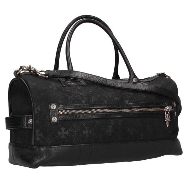 クロムハーツ  CHプラス総柄デニムショルダーボストンバッグ 中古 OK15