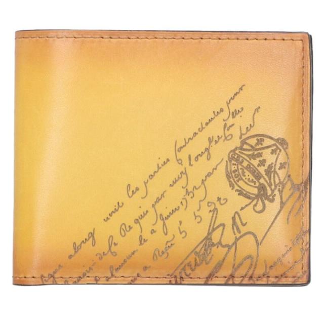 ベルルッティ   マコレ カリグラフィレザー二つ折り財布 中古 BS99