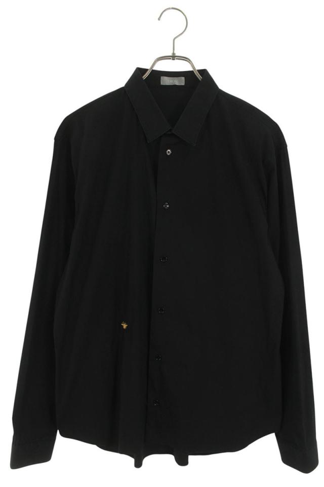 ディオール サイズ:42  DM3C518A5009 ロゴ刺繍長袖シャツ 中古 OM10