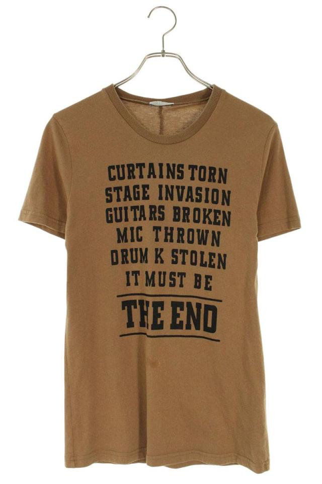 ディオールオム サイズ:XS  05AW  5HH3068805 THE ENDプリントTシャツ 中古 SB01