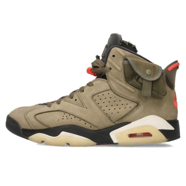 ナイキ  トラヴィススコット サイズ:28cm  CN1084-200 Air Jordan 6 Retro ハイカットスニーカー 中古 BS99