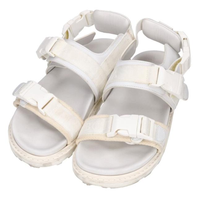 ボッテガヴェネタ サイズ:42 ロゴベルトストラップサンダル 中古 BS99