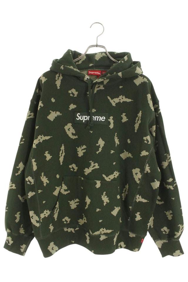 シュプリーム サイズ:L  21AW  Box Logo Hooded Sweatshirt ボックスロゴフーデッドパーカー 中古 OM10