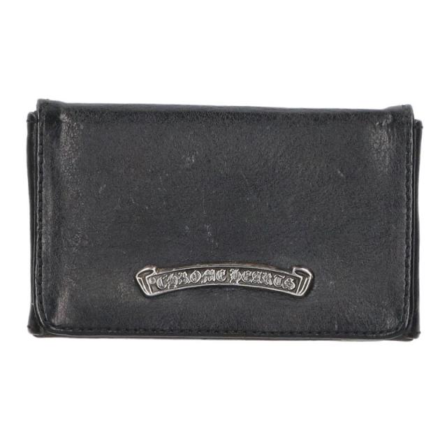 クロムハーツ   CARD CASE マグネット式レザーカードケース 中古 OK15