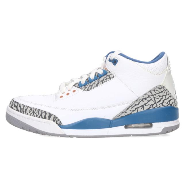 ナイキ サイズ:27cm  AIR JORDAN 3 RETRO TRUE BLUE AND COPPER CT8532-148 エアジョーダン3レトロトゥルーブルーアンドコッパースニーカー 中古 BS99