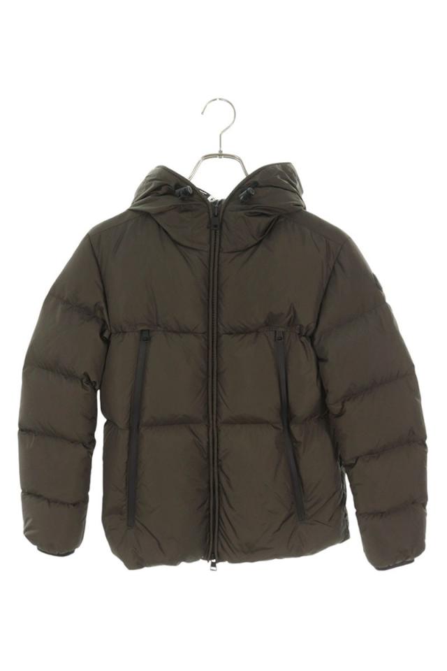 モンクレール サイズ:0  MONTCLA モンクラーフードロゴダウンジャケット 中古 OM10