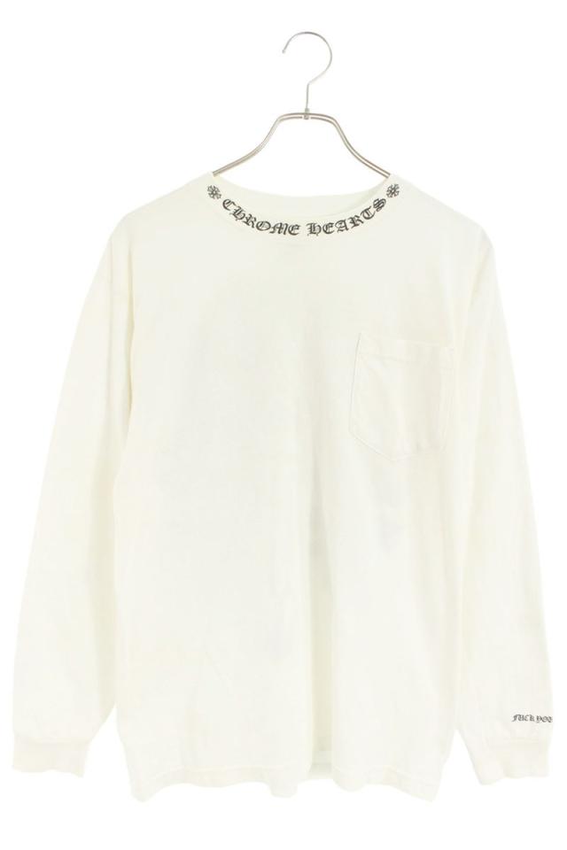 クロムハーツ サイズ:M  CH L S  2 バックヴァインダガープリント長袖カットソー 中古 GZ11