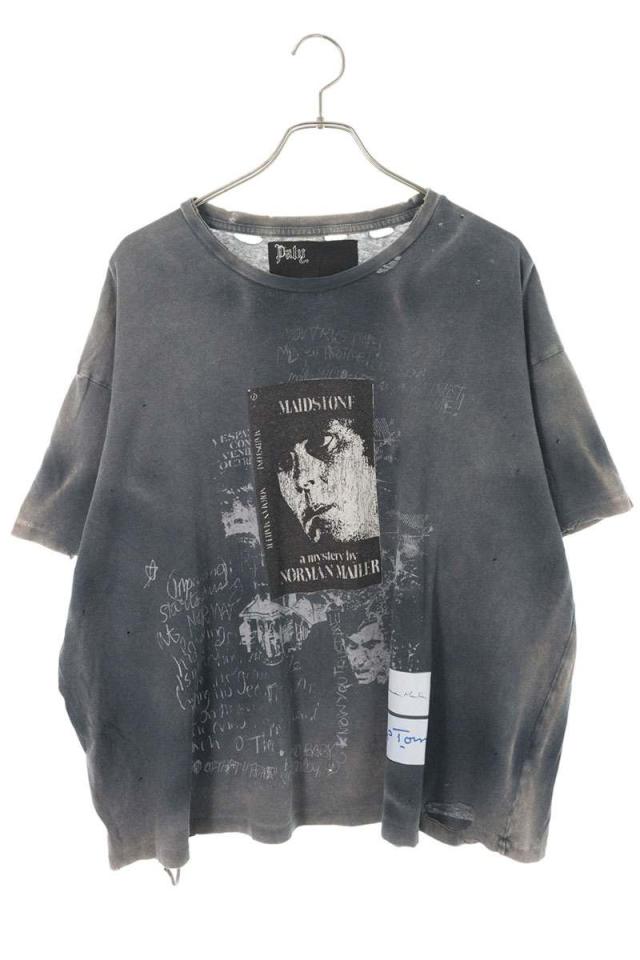 パリーハリウッド サイズ:XL  25AW  2U002Q3009 ヒューマンプリントTシャツ 中古 FK04