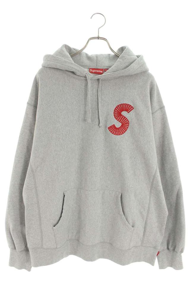 シュプリーム サイズ:XL  20AW  S Logo Hooded Sweatshirt S字ボックスロゴパーカー 中古 BS99