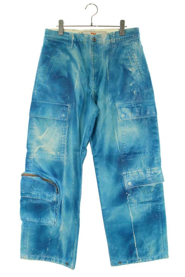 ピーディーエフ サイズ:30  A-TEAM CARGO コーティングカーゴロングパンツ 中古 SB01