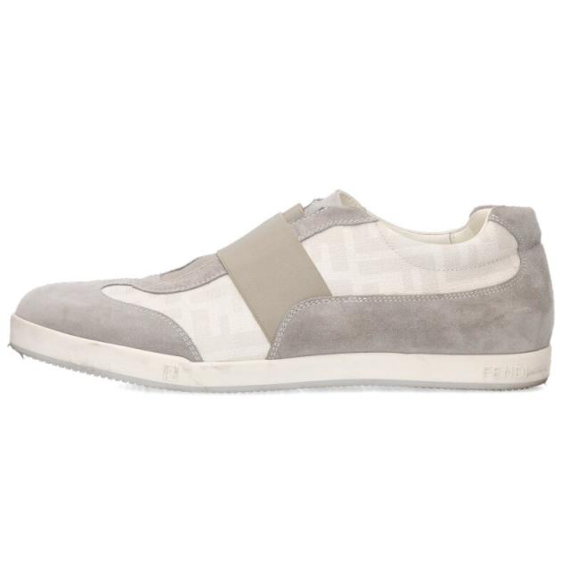 フェンディ サイズ:7  7E0662 ズッカ柄ローカットスニーカー 中古 BS99