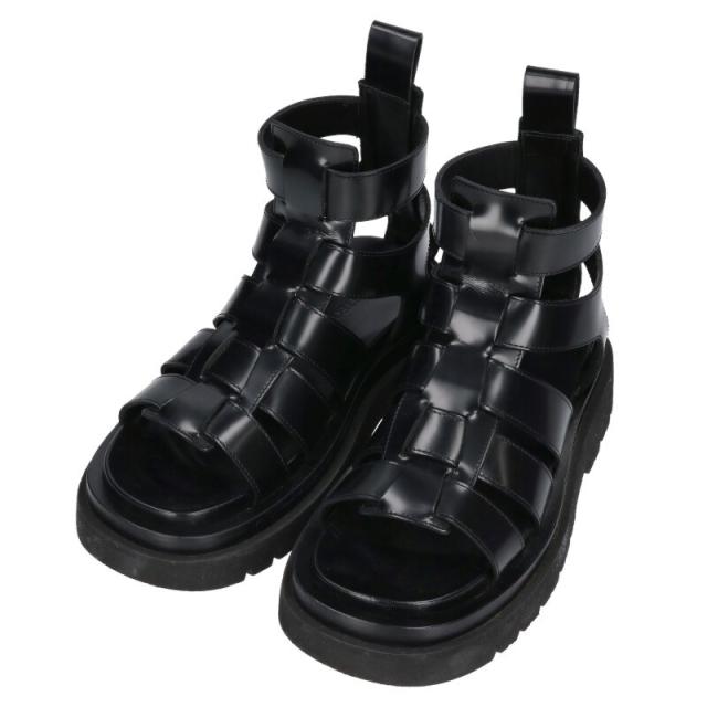 ボッテガヴェネタ サイズ:36 グラディエーターレザーサンダル 中古 BS99