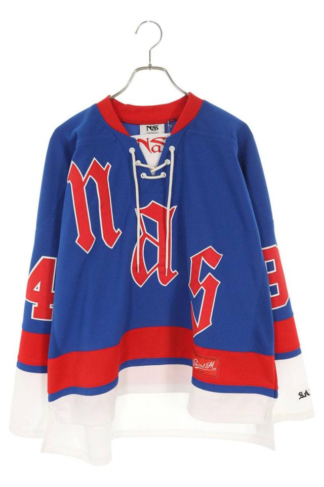 セントマイケル サイズ:S/M  SM-HR1-0000-C21 ゲーム長袖カットソー 中古 SB01