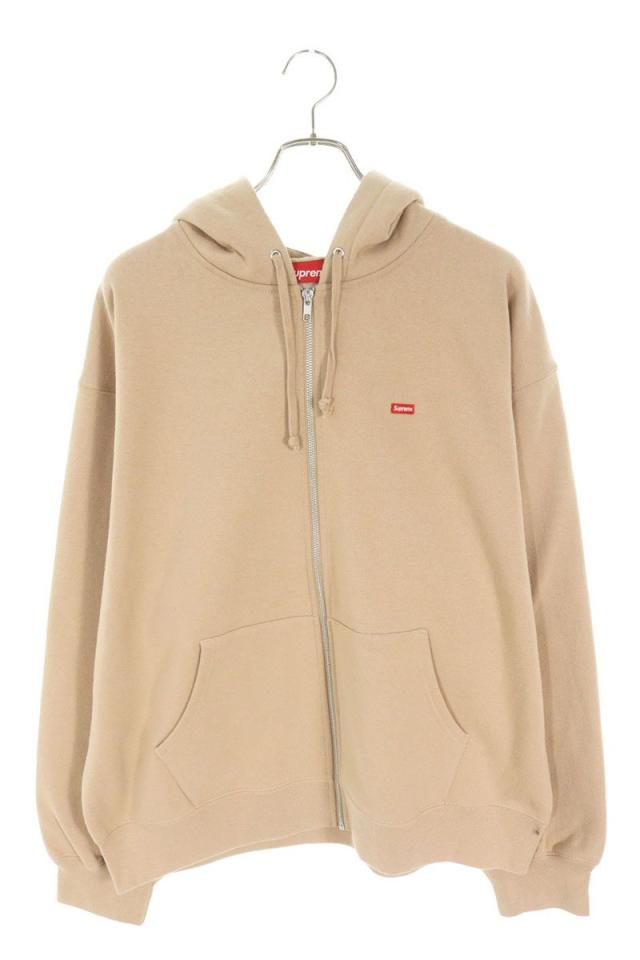 シュプリーム サイズ:XL  Small Box Zip Up Hooded Sweatshirt スモールボックスロゴジップアップパーカー 中古 OM10