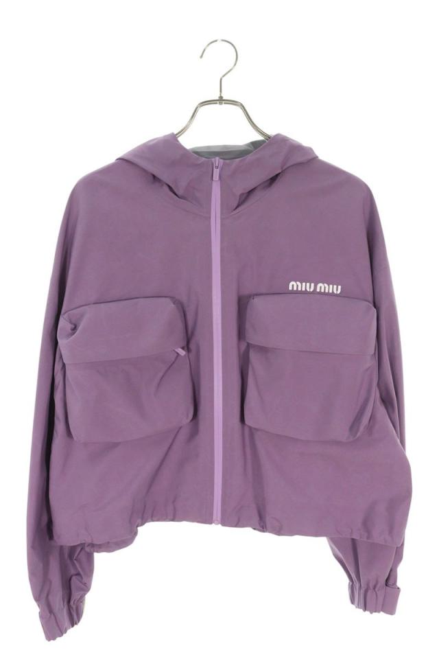 ミュウミュウ サイズ:S  ML1145 テラテックアノラックブルゾン 中古 SS13