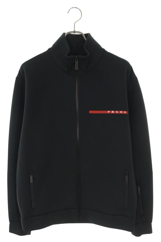 プラダ サイズ:XL  SJC577 テクニカルジャージー トラックジャケットブルゾン 中古 OM10