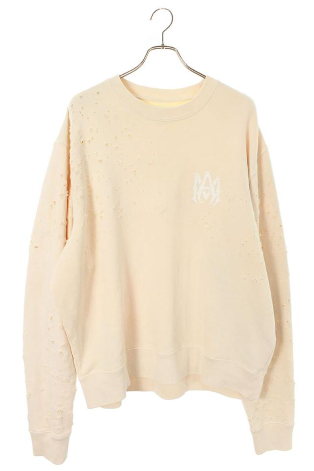 アミリ サイズ:XXL  24SS  SRAMJYCW1020SMRCTT1 ショットガン加工スウェット 中古 OM10