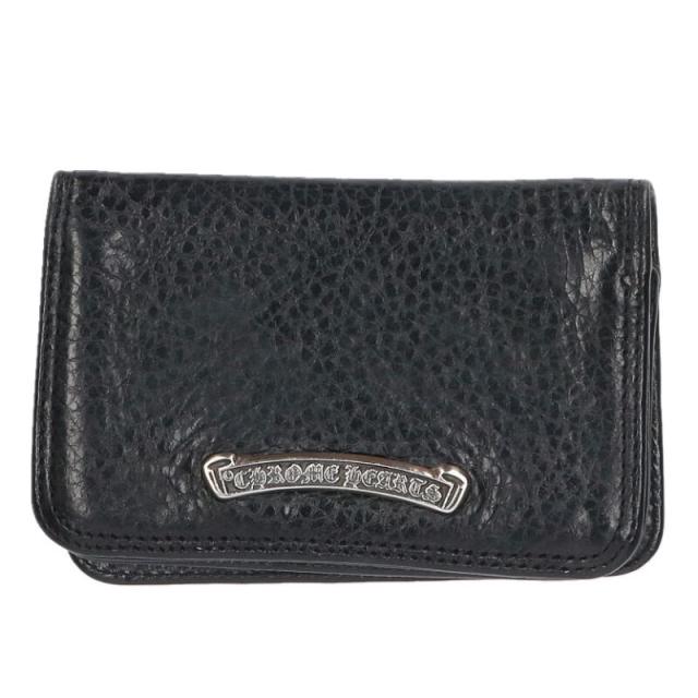 クロムハーツ   CARD CASE グロメット付きレザーカードケース 中古 OS06