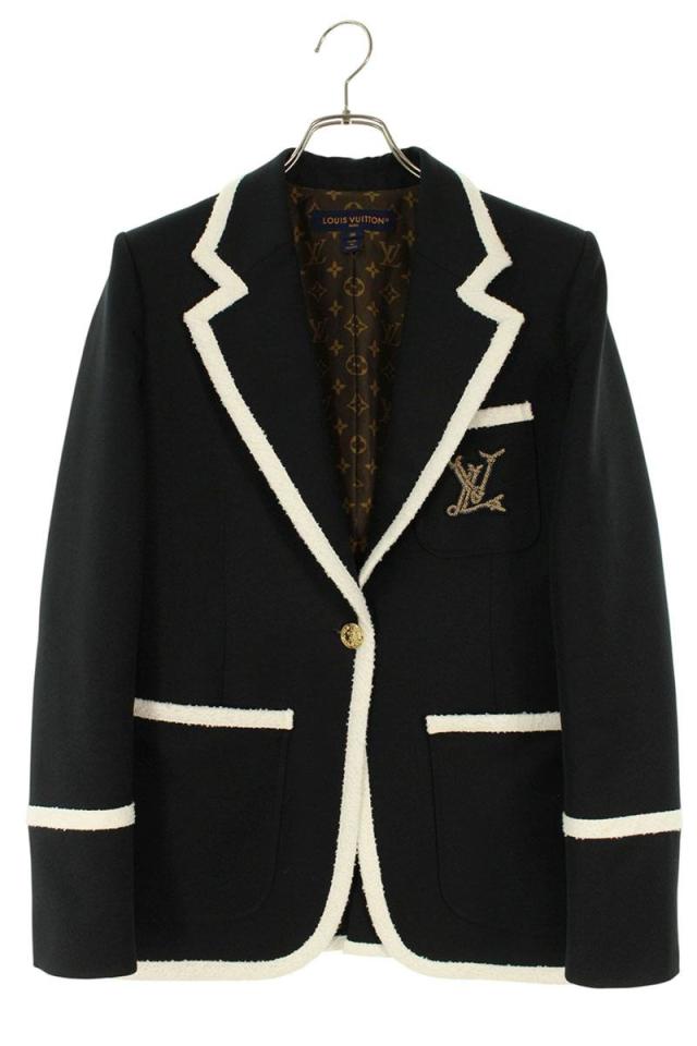 ルイヴィトン サイズ:38  25AW  RW252WW JDL FTJA10 金ボタンLVワッペンブレザージャケット 中古 BS99