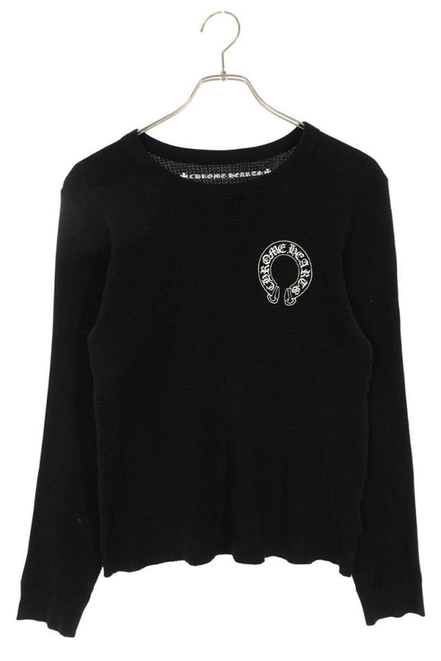 クロムハーツ サイズ:M  Thermal L S アームフローラルサーマル長袖カットソー 中古 SS07