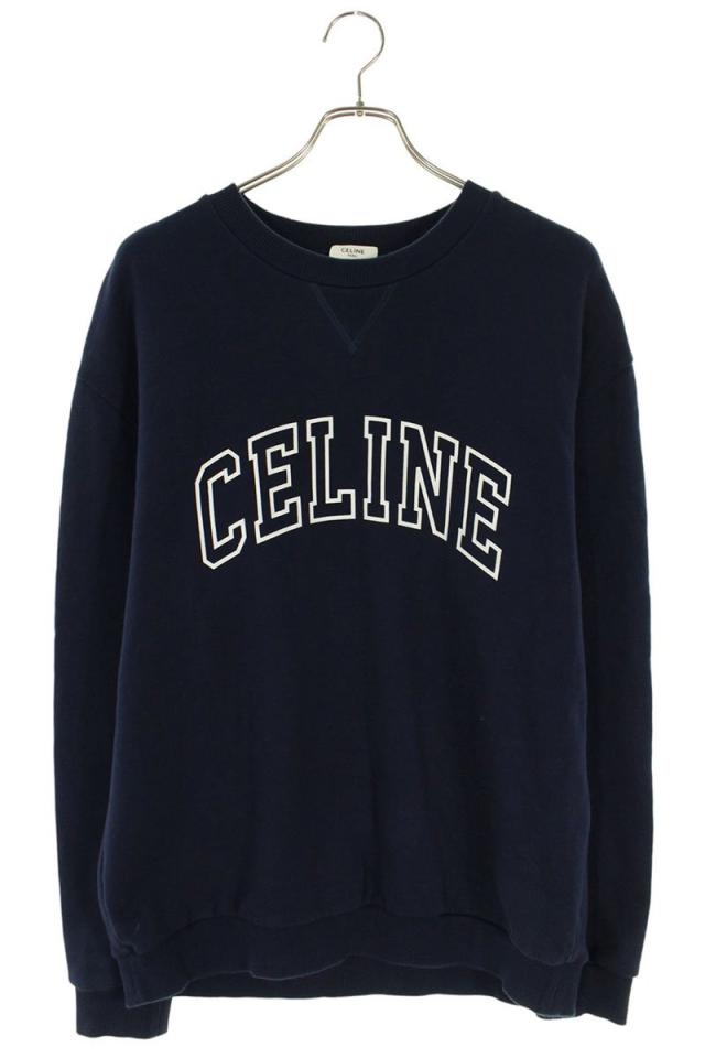 セリーヌ サイズ:M  2Y05G670Q.07TZ フロントロゴ ルーズスウェット 中古 SB01