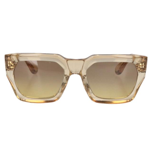 クロムハーツ サイズ:53□21-140  JERRY&JAM クリアフレームサングラス 中古 SJ02