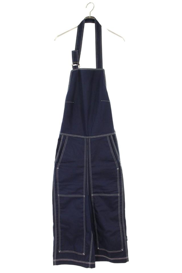 ヴェトモン  カーハート サイズ:S  WSS17CW3 ステッチデザインデニムオーバーオール 中古 BS99