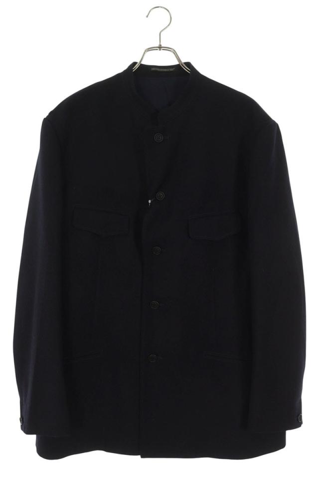 ヨウジヤマモトプールオム サイズ:5  HJ-J31-125 スタンドカラーアーミーギャバジンジャケット 中古 BS99