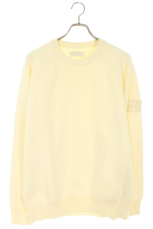 ストーンアイランド サイズ:XL  7615545FA ロゴパッチゴーストニット 中古 FK04