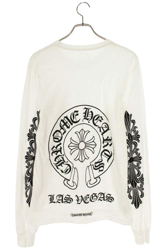 クロムハーツ サイズ:M  CH L S LTD ラスベガス限定長袖カットソー 中古 SS07 クロムハーツ サイズ:M CH L S LTD ラスベガス限定長袖カットソー 中古