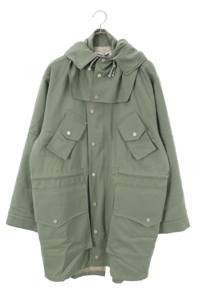 トリプルエフポスタルサービス サイズ:L  Wool Cargo Fishtail Parka ウールフィッシュテールパーカーブルゾン 中古 FK04