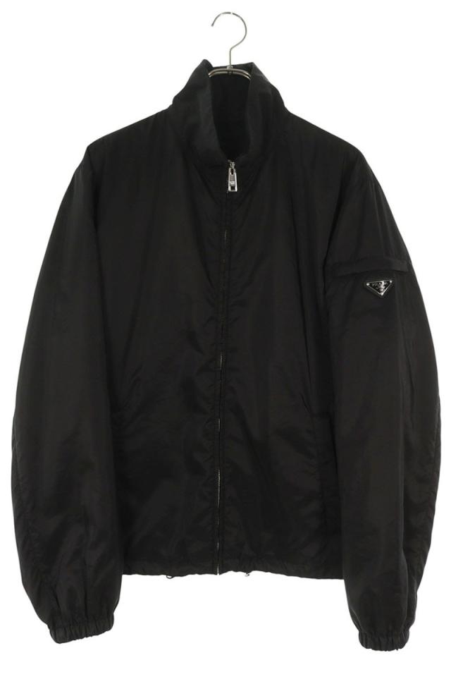 プラダ サイズ:54  SGH278 Re-Nylonトライアングルロゴプレートジャケット 中古 FK04