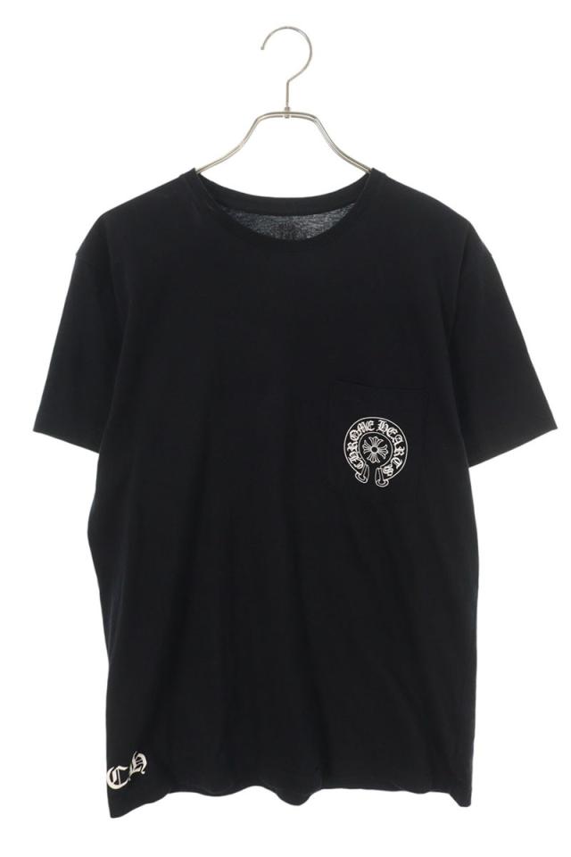 クロムハーツ サイズ:L  CH T-SHRT 1 総柄バックプリントTシャツ 中古 FK04